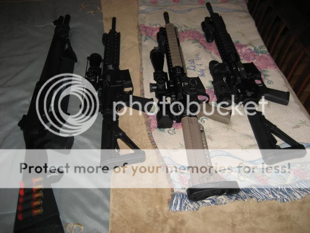 My first ARs. BCM uppers and RRA/PWA lowers, and a M&P 15-22 > AR ...