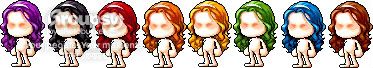 Female Maple Hairstyles | Maplestory Fashion