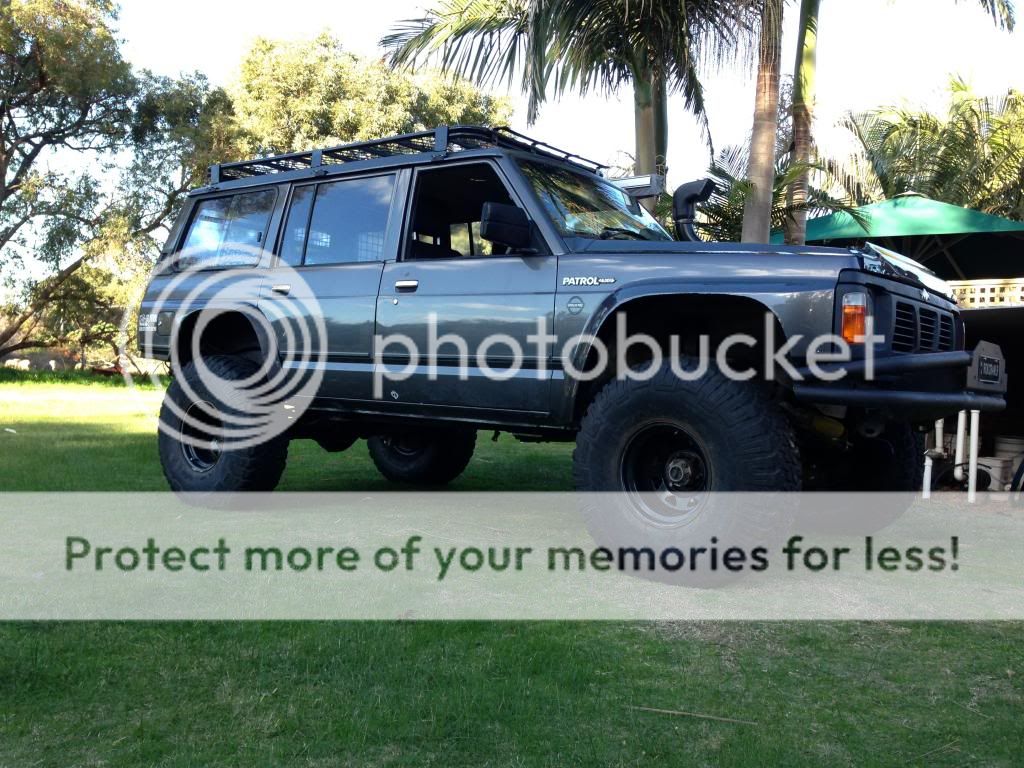 My GQ guard and rear quarter chop. | Patrol 4x4 - Nissan Patrol Forum