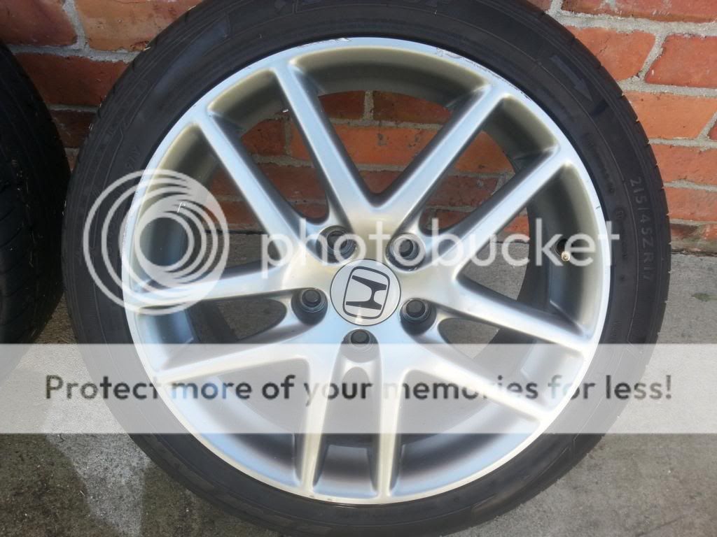 4 x Euro R CL7 rims with tyres - Wheels - NZHondas.com